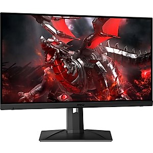 MSI MAG281URF, 28" Gaming Monitor, 3840 x 2160 (UHD), Rapid IPS, 1ms, 144Hz, G-Sync Compatible, HDR 400, HDMI, Displayport, USB Type-C, Tilt, Swivel, Height Adjustable, Pivot,Black