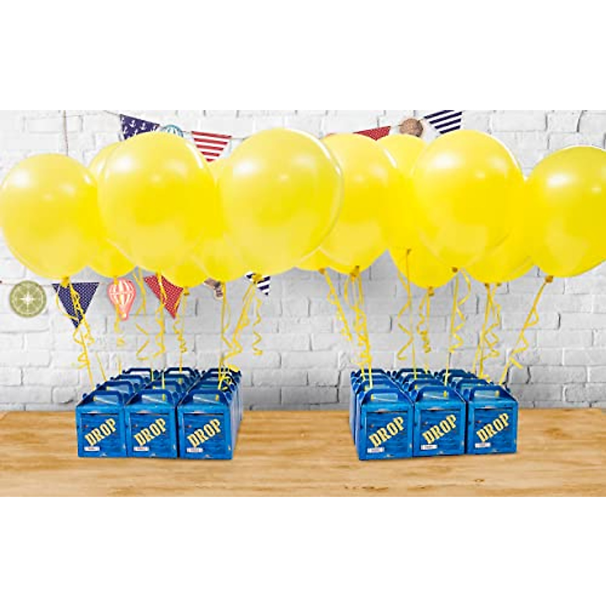 Game Party Military Supply Loot Drop Box Party Favors - 24-Pack. Party Decoration and Gift Bags, Gaming Themed Birthday Activities and Party Supplies