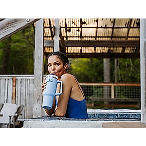 Stanley Adventure Quencher Travel Tumbler 40oz Cornflower