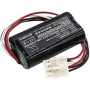 3400mAh Replacement Battery for Verifone Ruby 2, Verifone Ruby CI, Verifone PCA169-404-01-A, Verifone PCA169-001-01