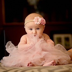 My Lello White Baby Tutu Short Ballet Skirt 10-Layer (Newborn - 3mo.)