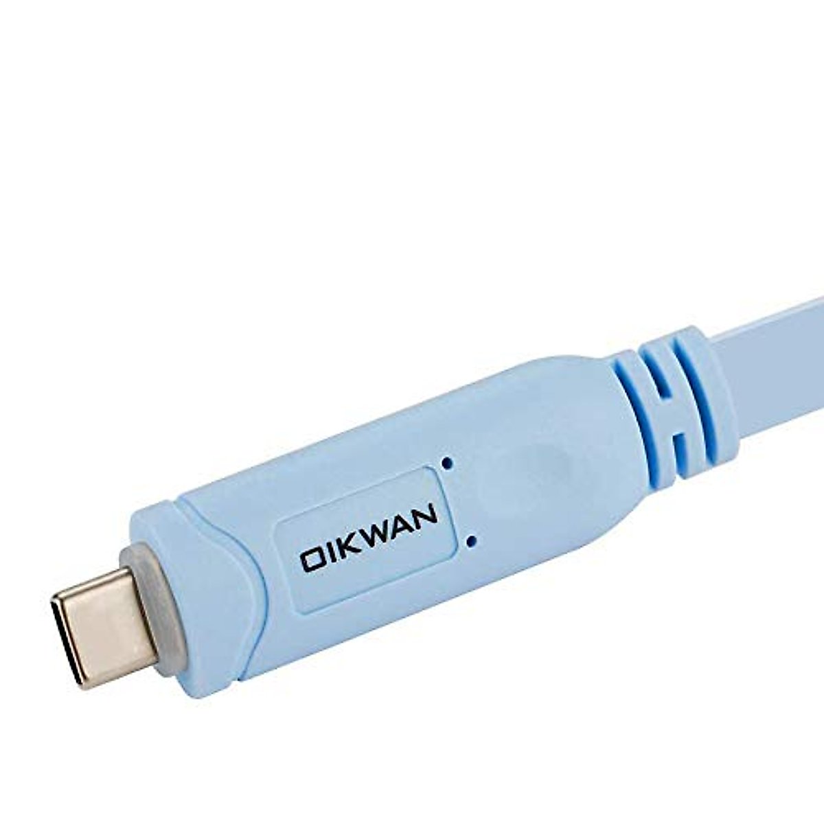 USB-C Cisco Console Cable,OIKWAN 6ft USB Type C to RJ45 Serial Adapter Essential Accessory of Cisco, NETGEAR, Ubiquity, LINKSYS, TP-Link Routers/Switches for Laptops