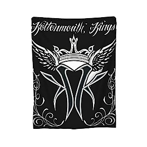 Kottonmouth Music Kings Band Throw Blanket Soft Cozy Flannel Blankets Decor for Bed Couch Living Room Travel Outdoor 80"X60"