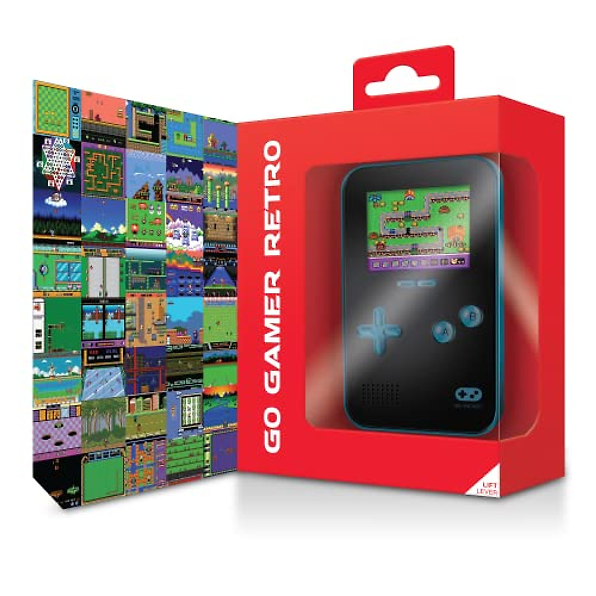 My Arcade Go Gamer Portable - Handheld Gaming System - 300 Retro Style Games - Battery Powered - Full Color Display - Volume Buttons - Headphone Jack - Electronic Games