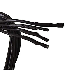 BBQ Future Durable Igniter Kit Ceramic Electrode with Ignitor Wire Replacement for Centro, Charbroil and Others Gas Grill Models, Set 4-Pcs, Install Easily