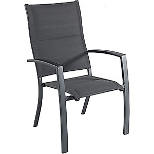 Hanover Naples 11-Piece Patio Dining Set with Rust-Free Aluminum 40" x 118" Expanding Rectangular Dining Table with 10 High-Back Stackable Sling Chairs