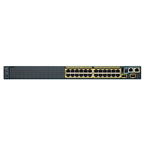 Catalyst WS-C2960S-24TS-L 2960 24 Port Gigabit Switch (Renewed)