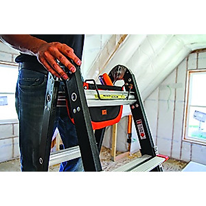 Little Giant Ladders, Cargo Hold Tool Pouch, Ladder Accessory, Nylon, (15040-001), Silver