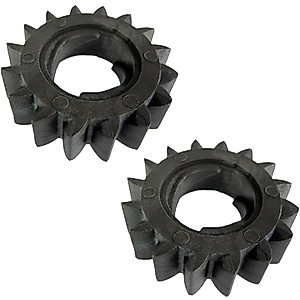 CoKoou 2-Pack 280104S Starter Motor Pinion Gear Compatible with Briggs adn John Deere M83184 280104 693058 693059 695708