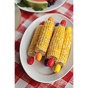 Outset Screw-In Corn Holders, Set of 20