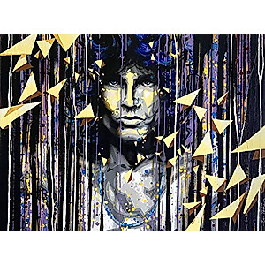 Mojo Risen by Erni Vales of EVLworld Limited Edition Museum Grade Art Print on Aluminum Metal
