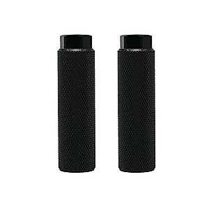 OUTLEYNY Bike Pegs, 3/8 inch - 26 Teeth Aluminum Alloy Bike Pegs Anti-Skid Foot Pedals BMX Pegs Rear Axles Stunt Pegs 2Pcs