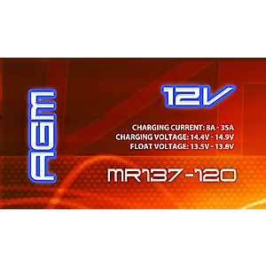 QTY2 VMAX MR137-120 12V 120AH AGM Deep Cycle Group 31 Batteries for Minn Kota Riptide RT80/T Saltwater Transom Mount 24V 80lb Trolling Motor