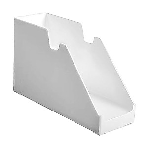 MagiDeal Handbag Storage Organizer for Closet Purse Organizer Wardrobe Vertical Shelving Display Bins Space Saving Purse Bag Divider Dividers White, Small