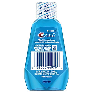 Crest Pro-Health Mouthwash, Alcohol Free, Multi-Protection Clean Mint, 1.2 Fl Oz