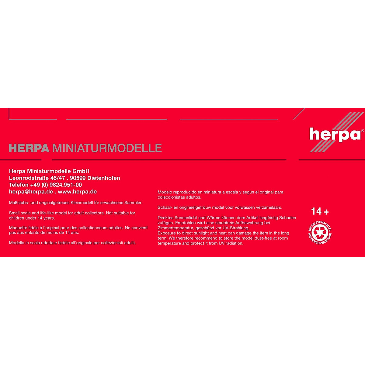 Daron American Airlines Single Plane , White