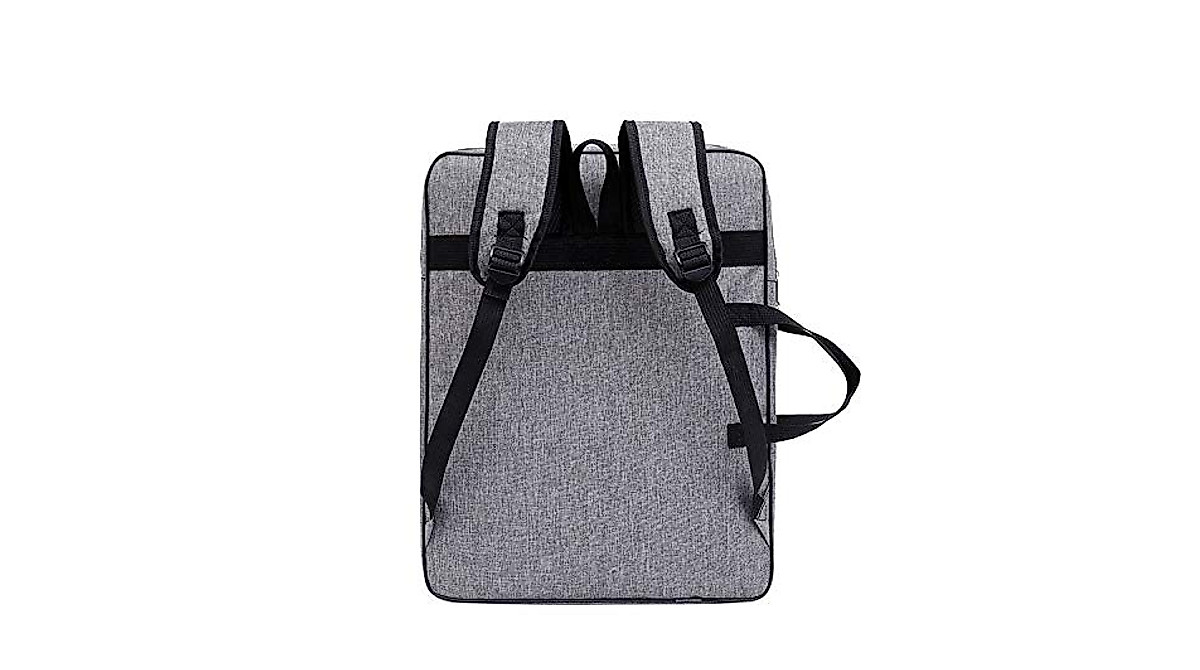 A3 Art Portfolio Bag Waterproof Canvas Carry Case for Artists