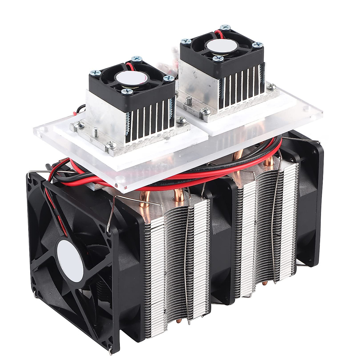 Thermoelectric Peltier Cooling Fan System with Dehumidification Function for Small Refrigerator & Air Conditioning