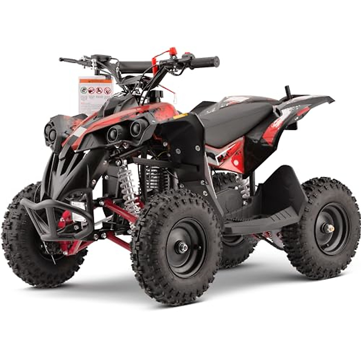 MotoTec Renegade 40cc 4-Stroke Kids Gas ATV Red