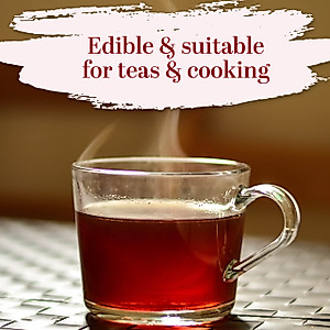 Dried Rose Petals | Edible, Food Grade Red Petals for Cooking and Tea | Suitable for Soap Making, Infused Oils, Lipgloss, Bath Bombs, Bath, Wedding Confetti | 4 oz by Better Shea Butter