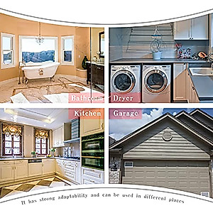 FRESH SPEED 8-Inch Backdraft Damper Shutter Inline Spring Loaded for Dryer Duct