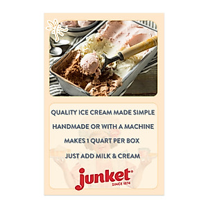 Junket Ice Cream Mix Very Vanilla, 4 Ounce (Pack of 1)