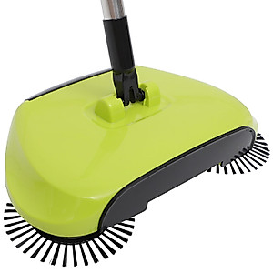 Ciieeo 3 1 Stainless Steel Handle Floor Cleaner Mop Multi-Function Cleaning Tool Lazy Broom Hand Sweeper and Pan - Mop Set Dustpan Sweep and Drag to Rotate