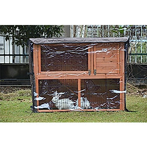 BUNNY BUSINESS Universal Double Hutch Cover, 48-Inch