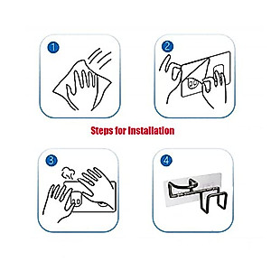 Qinwuwu XXHong 2Pcs Kitchen Brush Stick Sponge Stand Self-Adhesive Kitchen Sink Sponge Stand Kitchen Tools Storage Stand Dishwashing Sponge Brush Accessory Stand