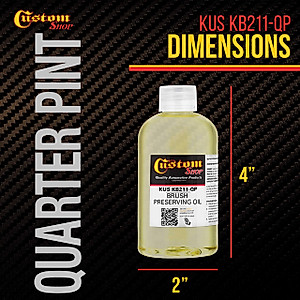 Custom Shop Pinstripe/Pinstriping Brush Preserving Oil