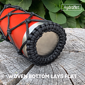 Gearproz Handle for YETI Rambler Bottles - Paracord Handle and Sling - from America's No. 1 in Water Bottle Carriers and Accessories - Prevents Dropping and Dents