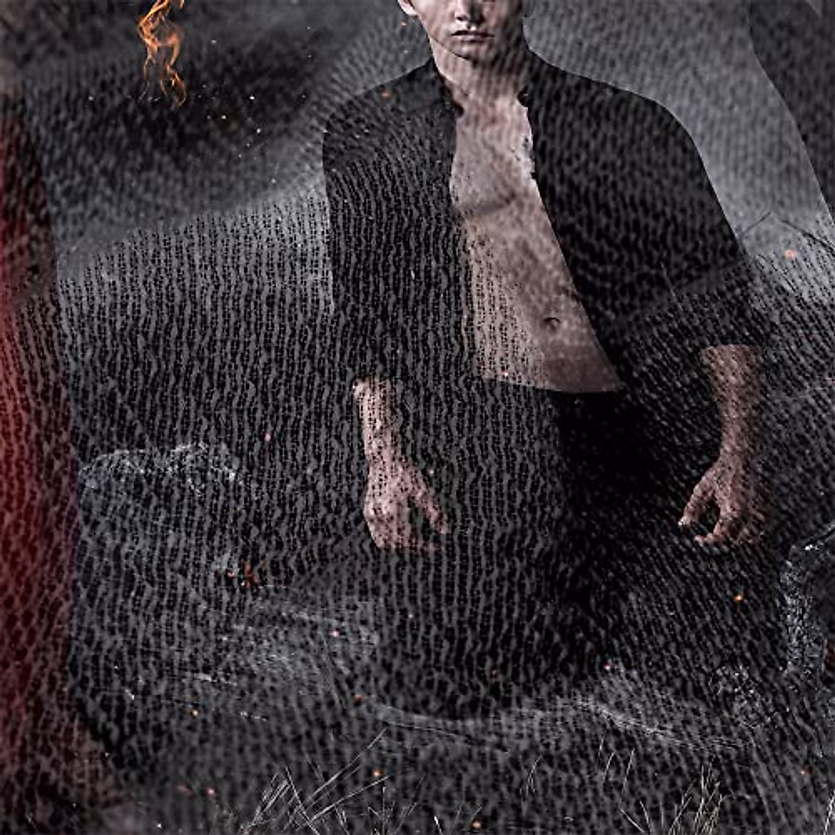 LOGOVISION The Vampire Diaries Blanket, 50"x60" Group Poster Woven Tapestry Cotton Blend Fringed Throw Blanket