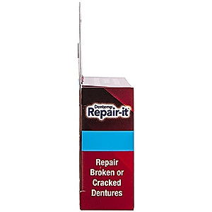 Dentemp Repair-it Denture Repair Kit & Reline-it Denture Reliner - Denture Kit (Multi-Pack) - Refit and Tighten Dentures for Both Upper & Lower Denture - Repair Broken Dentures & Loose Teeth