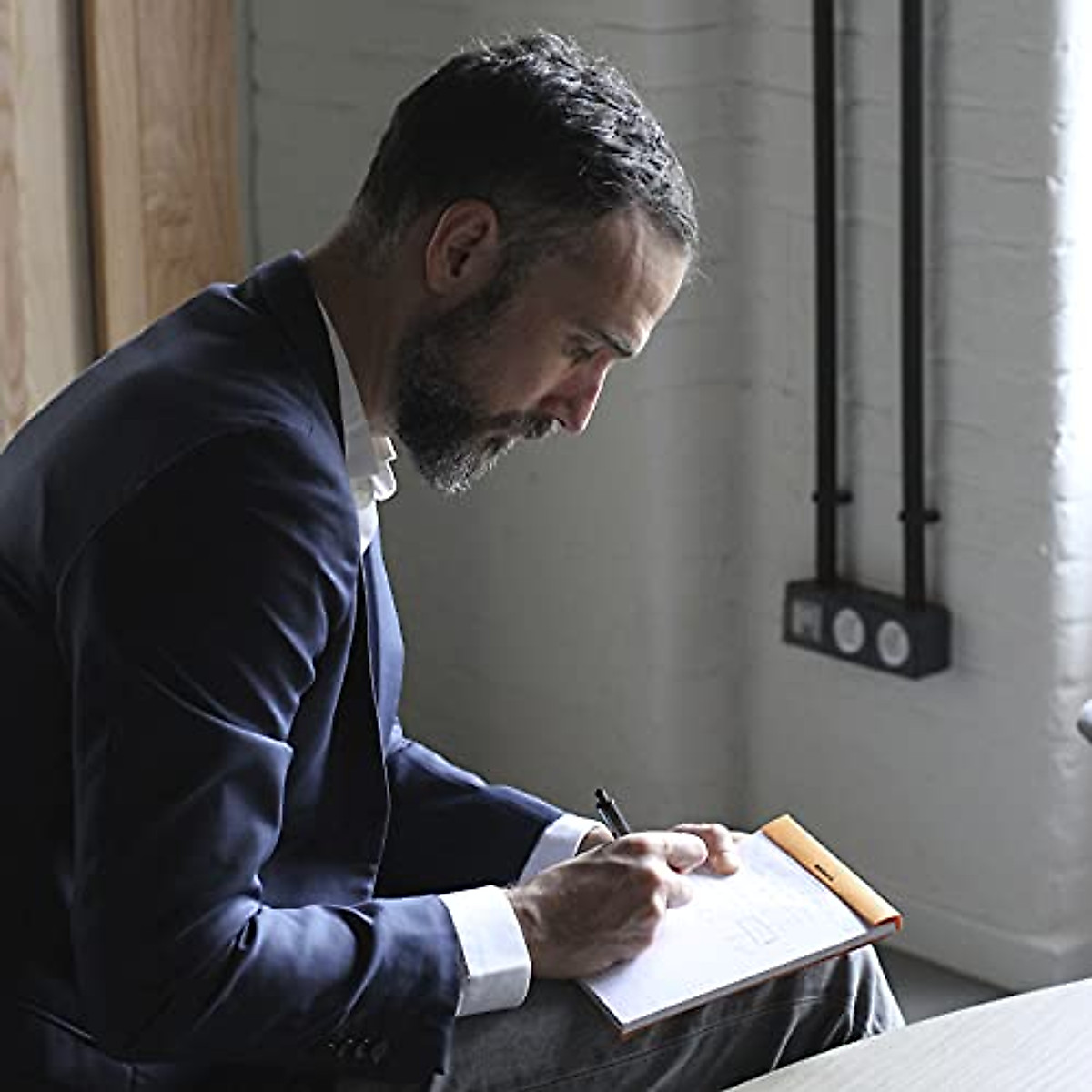 Rhodia Notepad, No16 A5, Squared - Orange