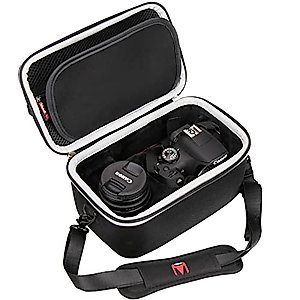 Mchoi Camera Case Fits for Canon EOS Rebel T7 DSLR Camera and 18-55mm Lens, Case Only