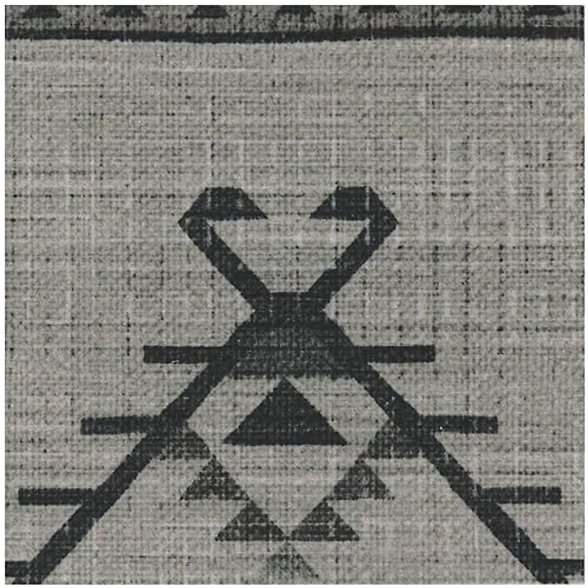 RUGGABLE Washable 5x7 Area Rug, Damali Grey Overdye, Premium Vintage Rugs for Living Room, Bedroom, Kitchen, Office, Classroom with Gripper Non Slip Pad