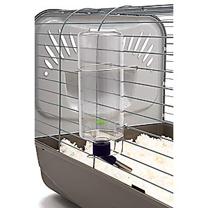 Lixit Standard Cage Water Bottles for Rabbits, Ferrets, Guinea Pigs, Hamsters, Rats, Mice and Other Small Animal's (32 Ounce, Clear)