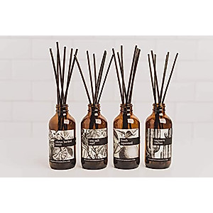 BROKEN TOP Natural Reed Diffuser Set. Citrus & Oakmoss. Reed Diffusers for Bedroom, Living Room, Office. Long Lasting Fragrance Diffuser. No Parabens & Phthalates - Citrus Herbed Tonic, 3.5 fl.oz