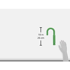 Python Hands-Free and Spill Free Aquarium Hook, Green