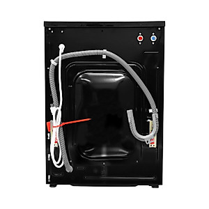 Equator Compact Washer 1.6cf/15lbs PET CYCLE 15 Programs 110V in Black