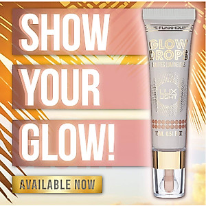 EDDIE FUNKHOUSER Luxlight Glow Drops Liquid Highlighter Makeup, Illuminator for Radiant Skin