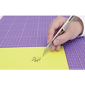 NT Cutter PRO Auto-Lock Stainless Steel Graphic Knife (AD-2P), Standard