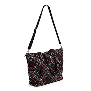 Vera Bradley Women's Performance Twill Large Multi-Strap Tote Bag, Paris Plaid, One Size