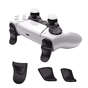 PS5 Gamepad 5 In 1 B-ooster Cap Set/Trigger Extenders With Buttons Joystick Cap/Lengthen The L2 R2 Key, Increase The Height Of The Joystick And C-ross Direction Keys