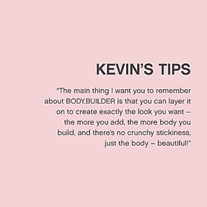 KEVIN.MURPHY BODY.BUILDER - Hair Volumising Mousse - For All Hair Types - Weightless & Sulphate-Free Hair Mousse - Hair Care Treatment - With Tangerine Peel Oil - 100 mL / 3 fl oz