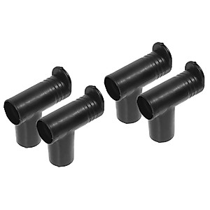 Ciieeo 4 Pcs Clothes Rack Accessories Plastic Hangers Clothes Hanging Rack Joints Clothes Hangers Clothes