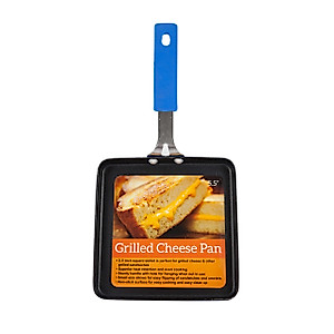 Items 4 U!, Grilled Cheese Non-Stick Pan, 5.5 Inches, Square, 1-pack