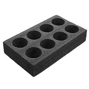 VOSAREA Milk Tea Cup Holder Couch Cup Holder Tray Foam Drink Carrier Drink Tray for Fridge Multiple Cup Tray Pearl Cotton Cup Holder Coffee Cup Carrier Glass Cup Table Travel Universal Epe