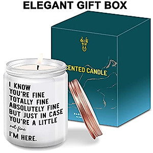 Thinking of You Gifts for Women Men Get Well Soon Candle After Surgery Cancer Divorce Encouragement Sympathy Feel Better Cheer Up Gifts