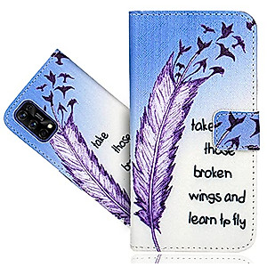 WenTian Realme 7 Pro Case, CaseExpert® Beautiful Pattern Leather Kickstand Flip Wallet Bag Case Cover for Realme 7 Pro